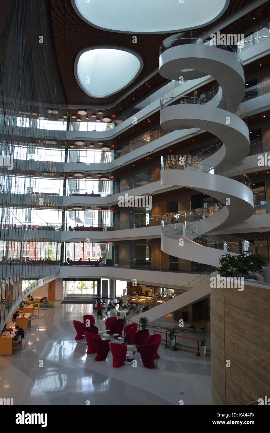 A view of Northeastern University's new Interdisciplinary Science and ...