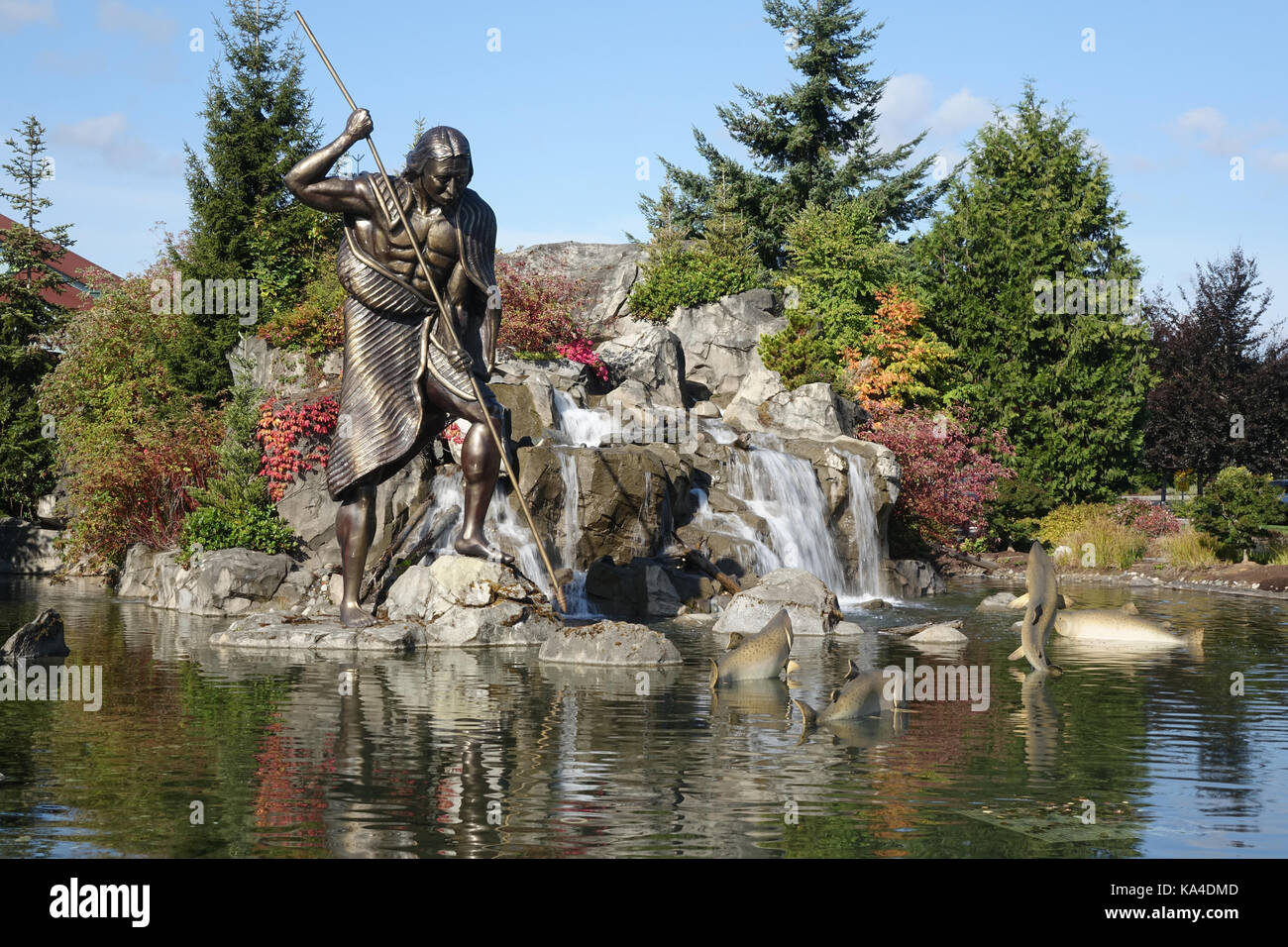 Tulalip indian salmon hi-res stock photography and images - Alamy