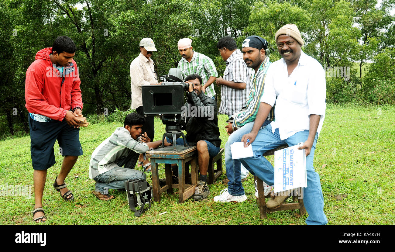 Indian film industry and shooting hi-res stock photography and images ...