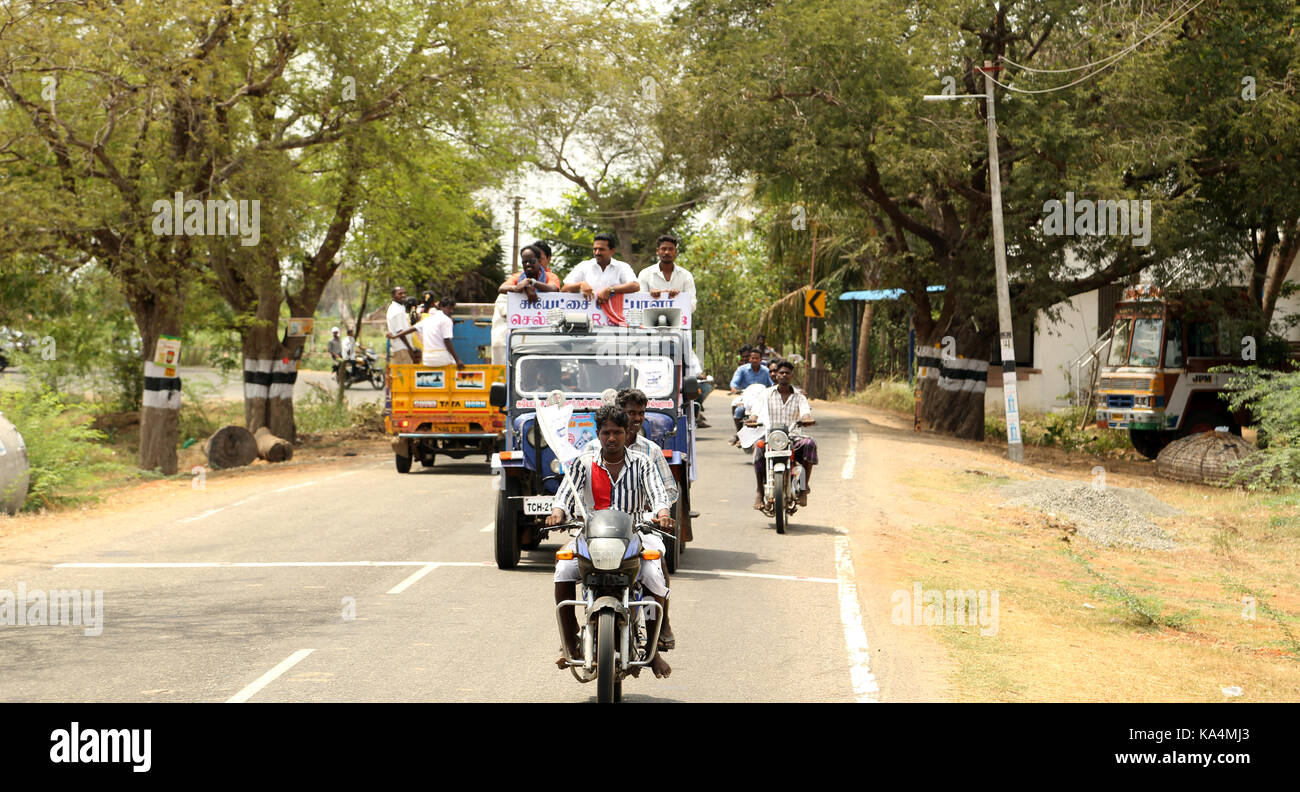 South indian man riding motorcycle hi-res stock photography and images ...