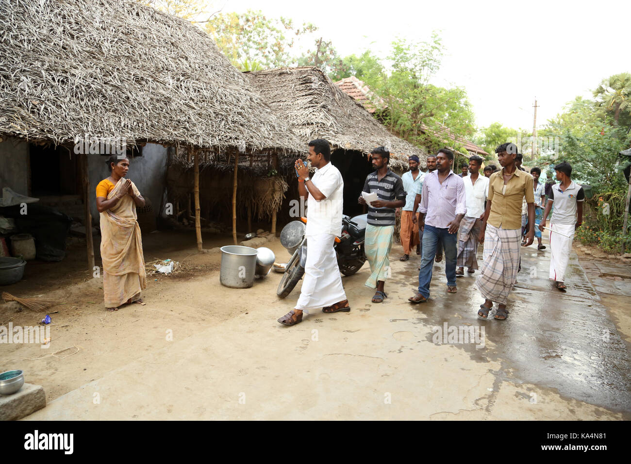 SUYACHI MLA CANDIDATE PIRACHARAM of Nannilam, Tamilnadu, India Stock ...