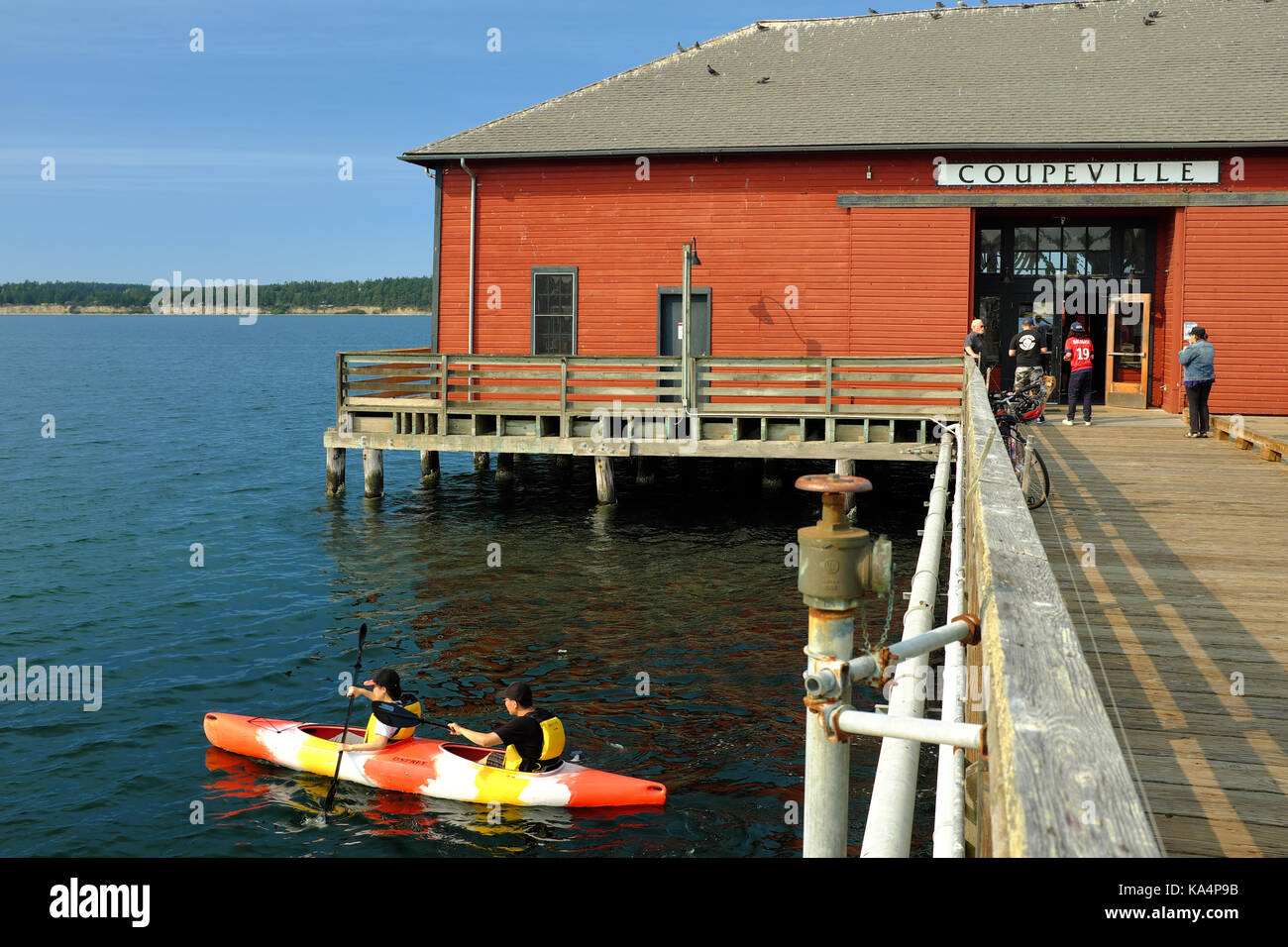 Coupeville wharf coupeville whidbey island hi-res stock photography and ...