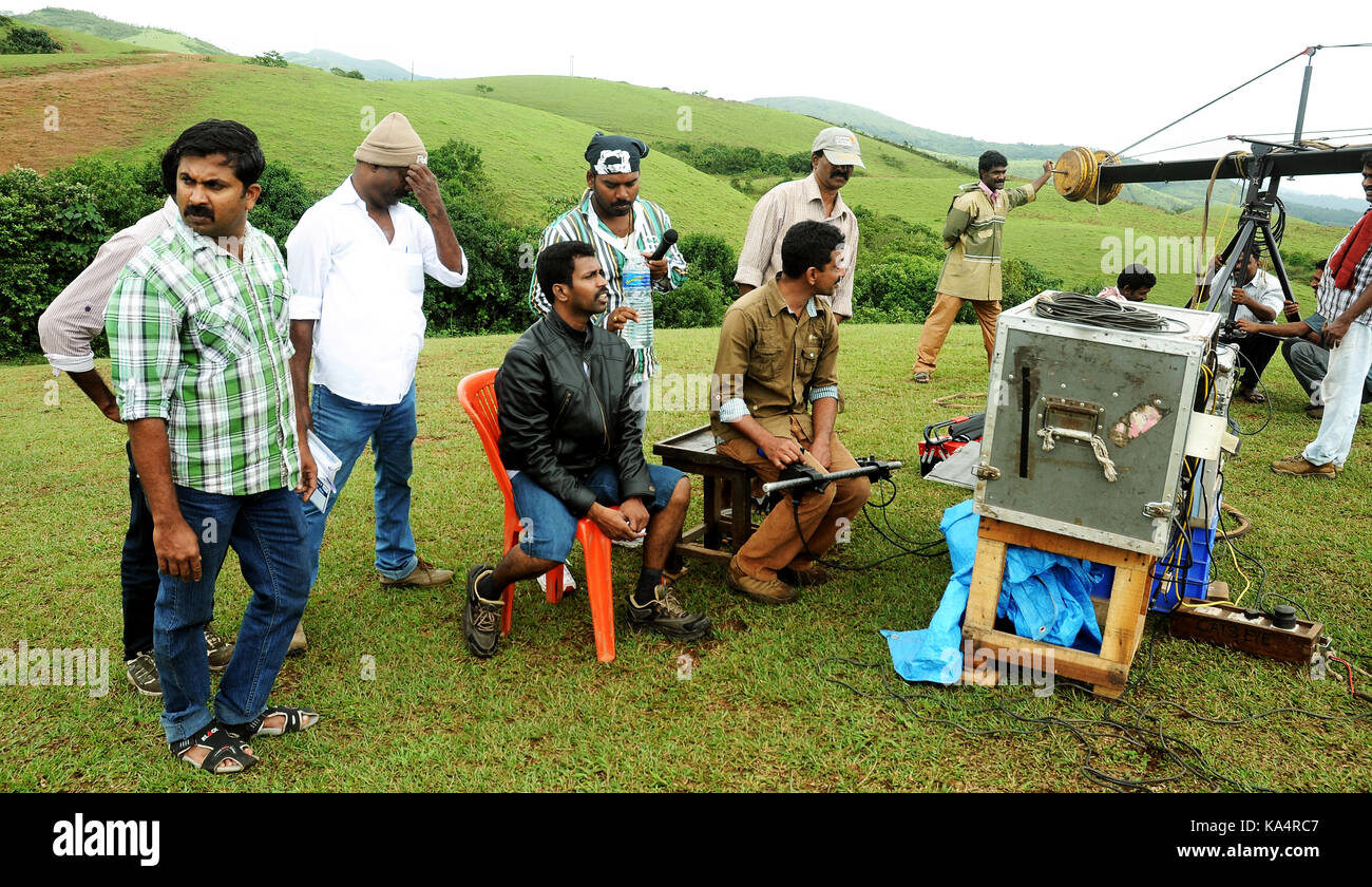 Indian film industry and shooting hi-res stock photography and images ...