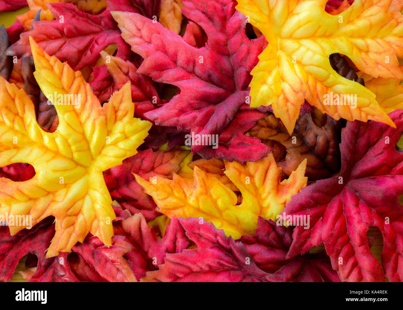 background texture colorful autumn leaves Stock Photo - Alamy
