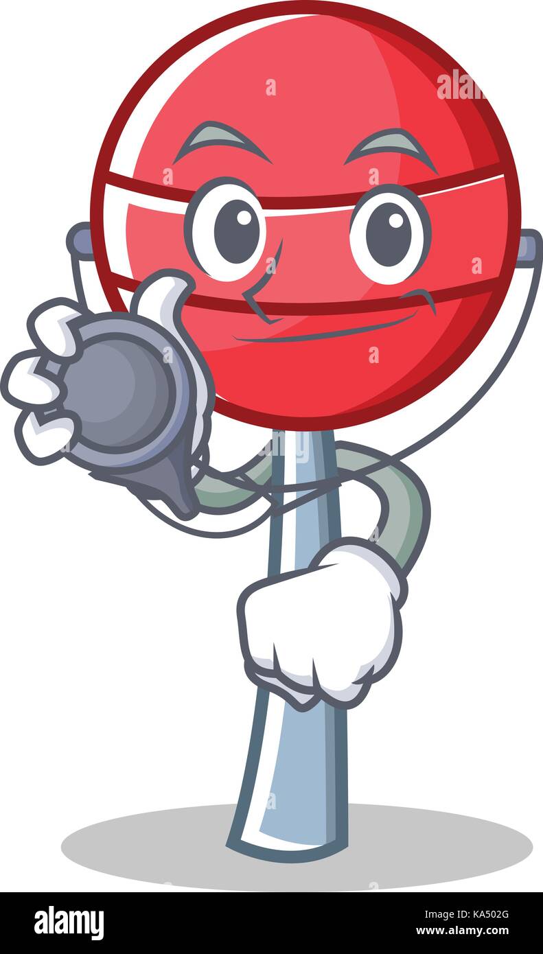 Doctor sweet lollipop character cartoon Stock Vector Image & Art - Alamy