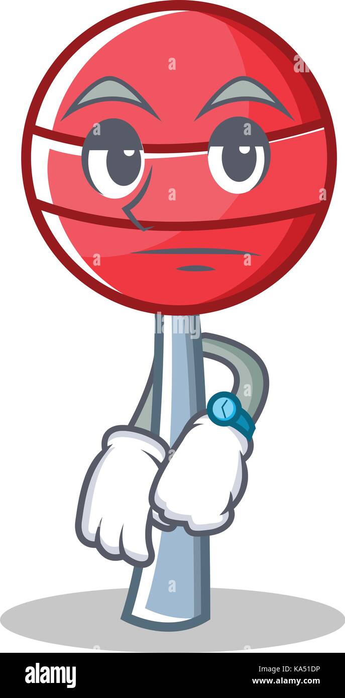 Waiting sweet lollipop character cartoon Stock Vector Image & Art - Alamy