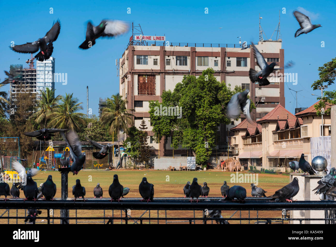 Marine lines station, mumbai, maharashtra, India, Asia Stock Photo - Alamy