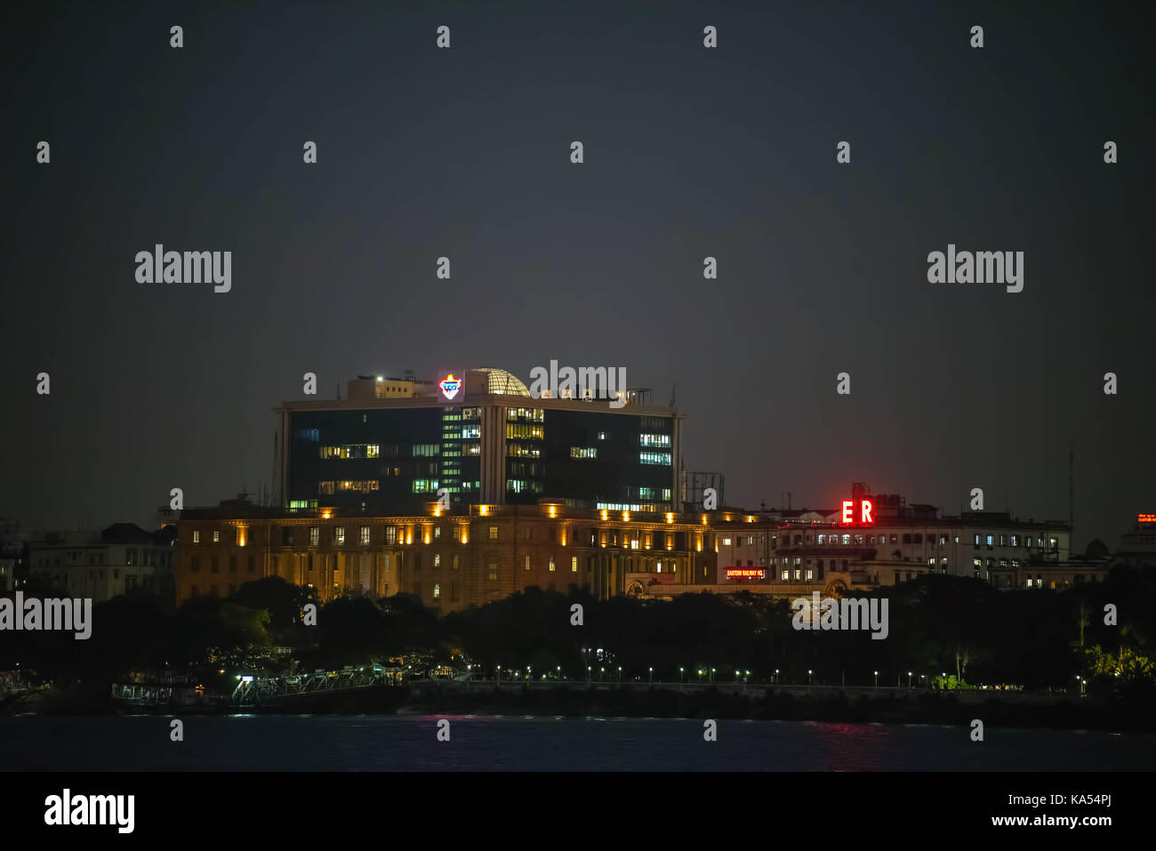 eastern railway building, kolkata, west bengal, India, Asia Stock Photo ...