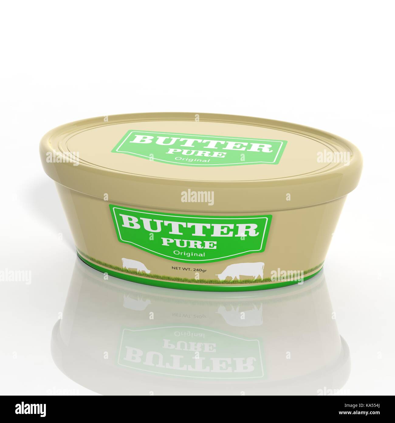Butter package butter container hi-res stock photography and images - Alamy