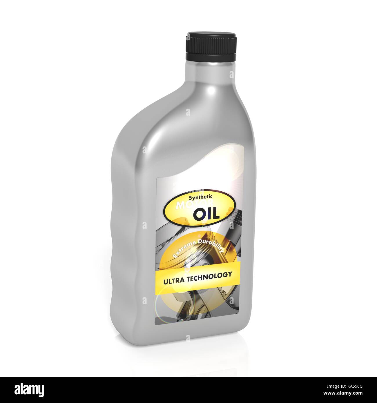 Motor oil, isolated on white background Stock Photo - Alamy