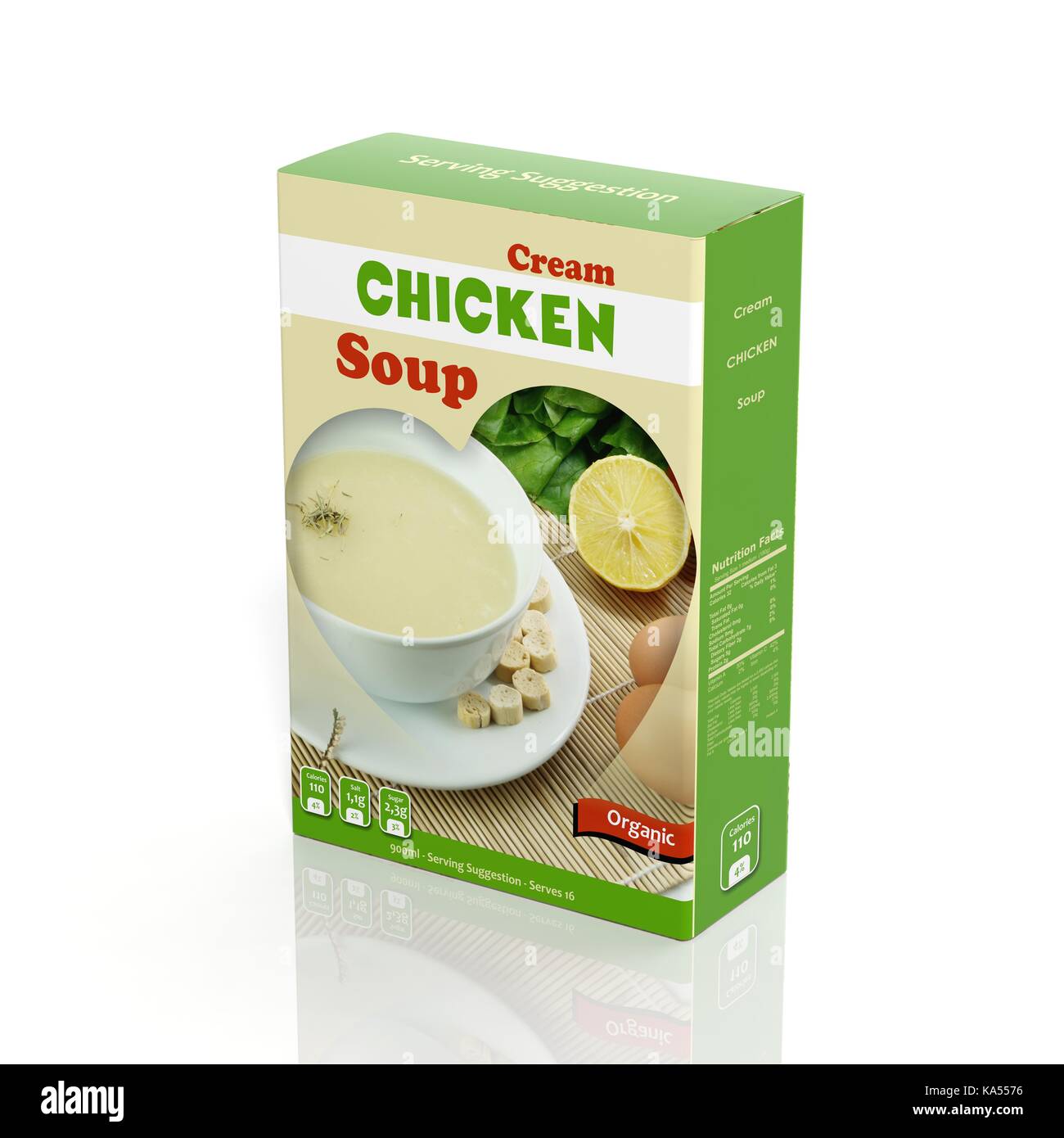 Chicken Soup Carton High Resolution Stock Photography and Images - Alamy