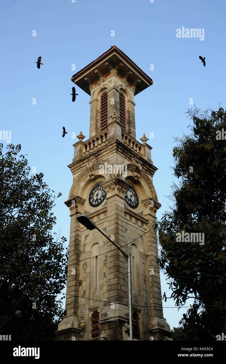 Clock Tower in Veer Jijamata Bhosale udyan, mumbai, maharashtra, India ...