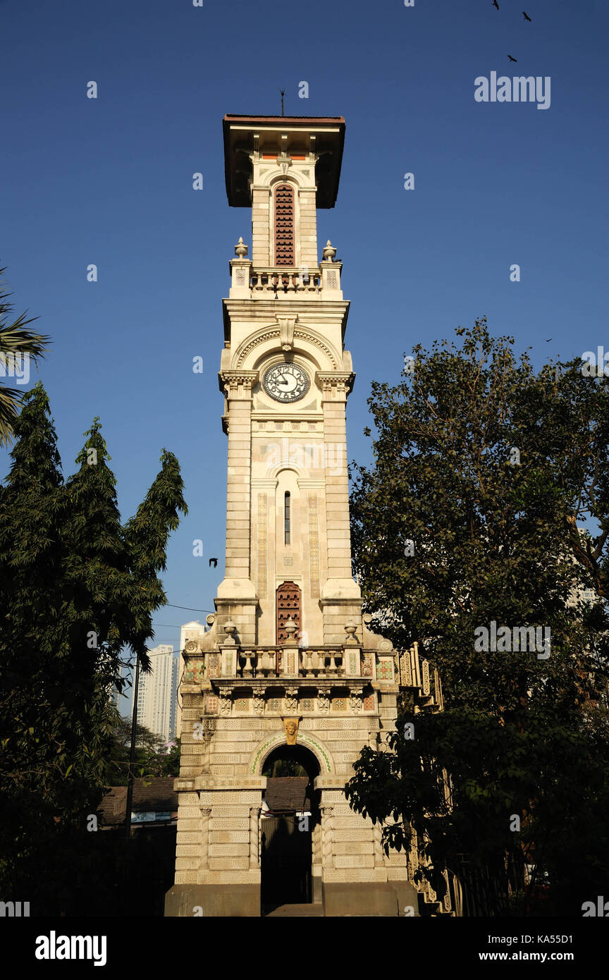 Clock Tower in Veer Jijamata Bhosale udyan, mumbai, maharashtra, India ...