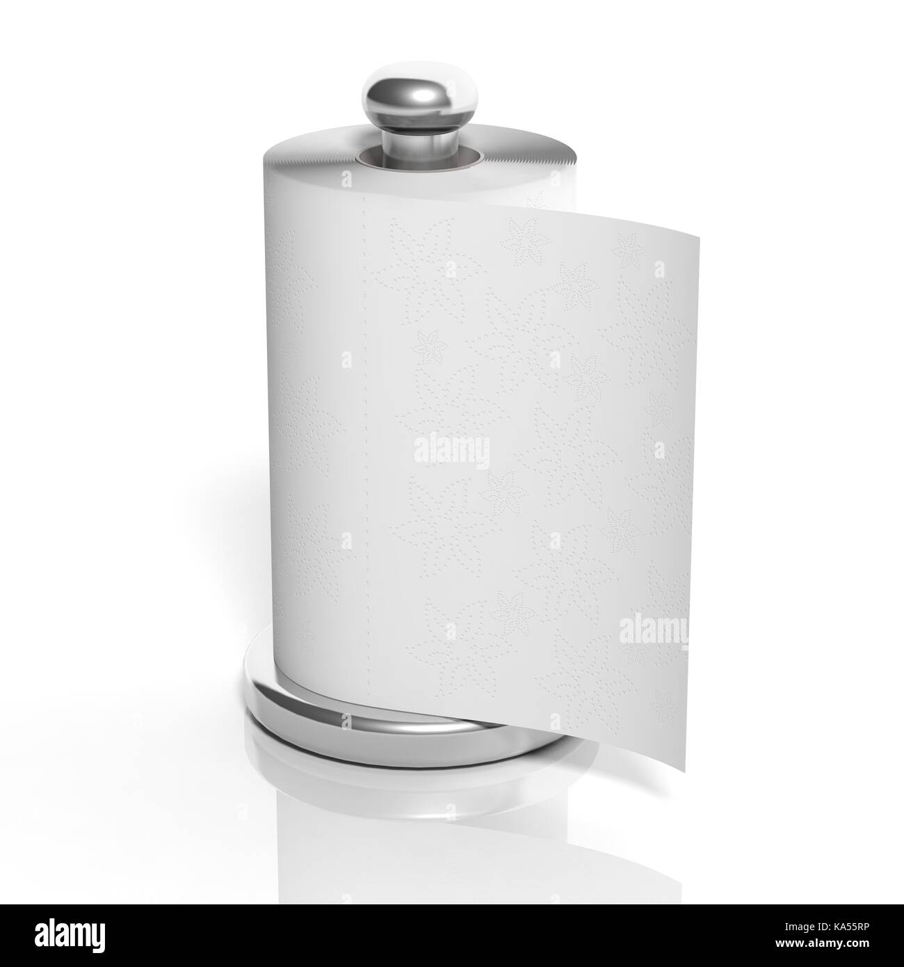 Kitchen roll holder Black and White Stock Photos & Images - Alamy