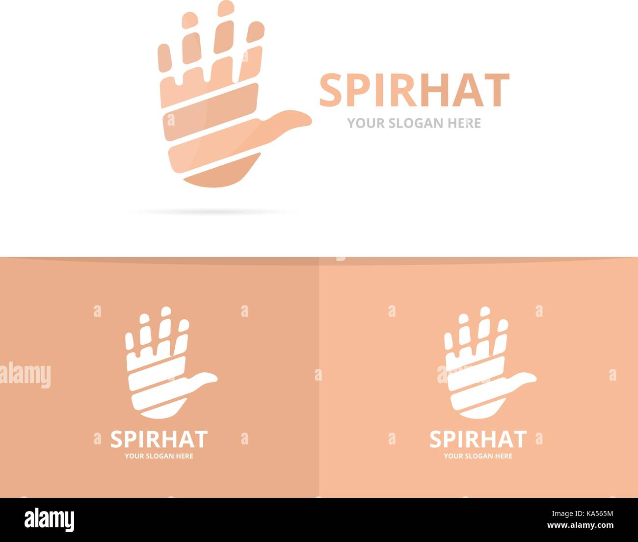 Vector of hand logo combination. Arm symbol or icon. Unique support ...