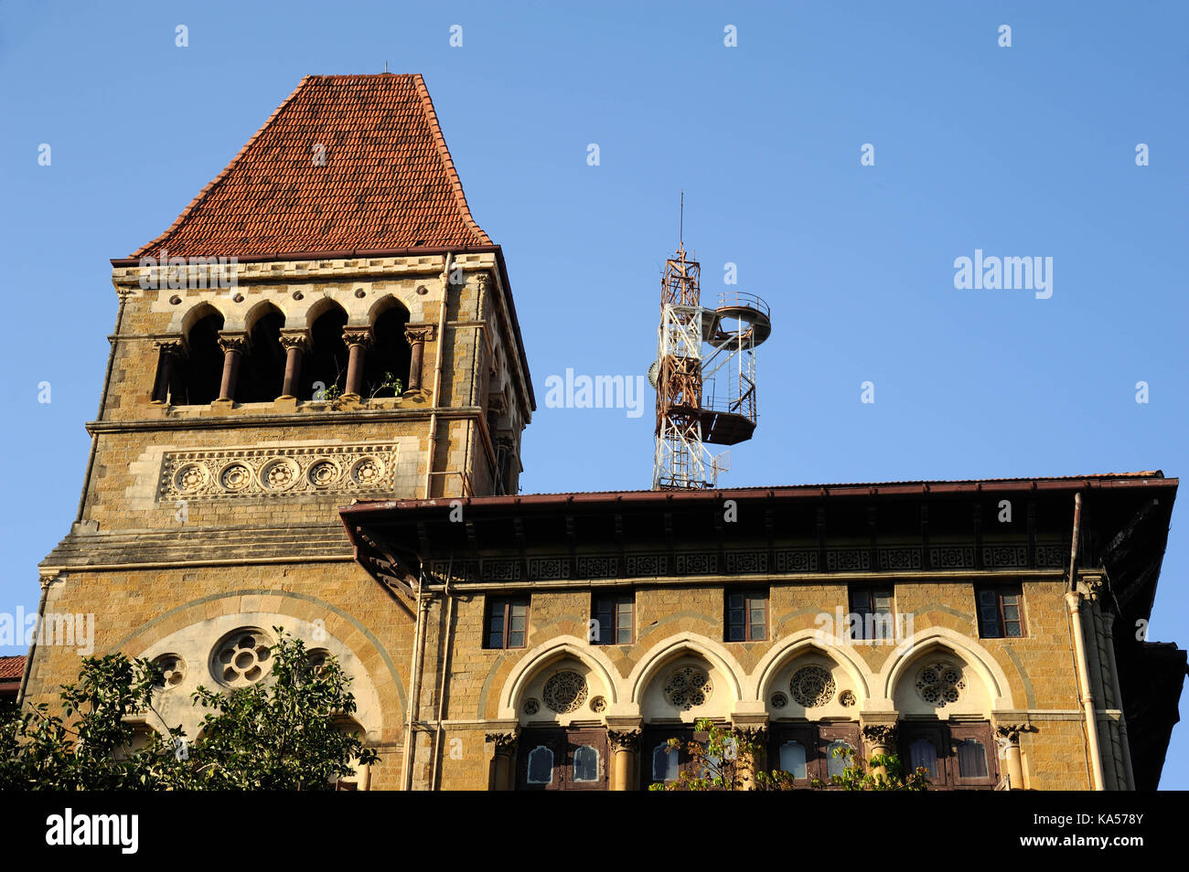 Telephone exchange building, mumbai, maharashtra, India, Asia Stock ...