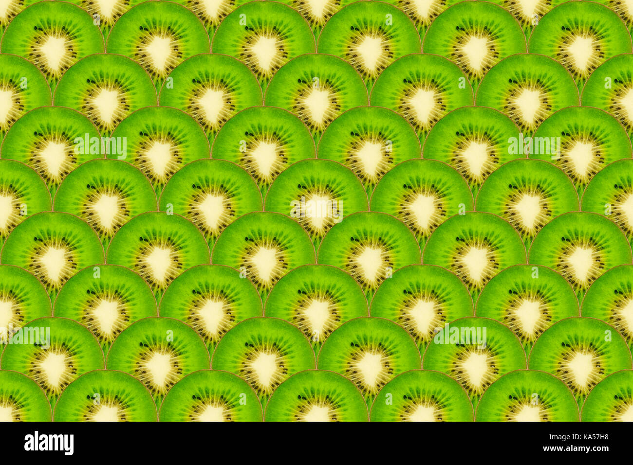 huge seamless pattern made from many fresh kiwi slices Stock Photo - Alamy