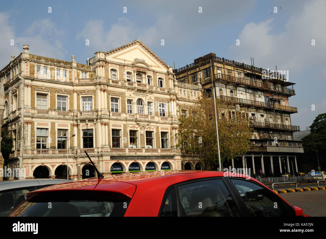 army & navy building and esplanade mansions, mumbai, maharashtra, India ...