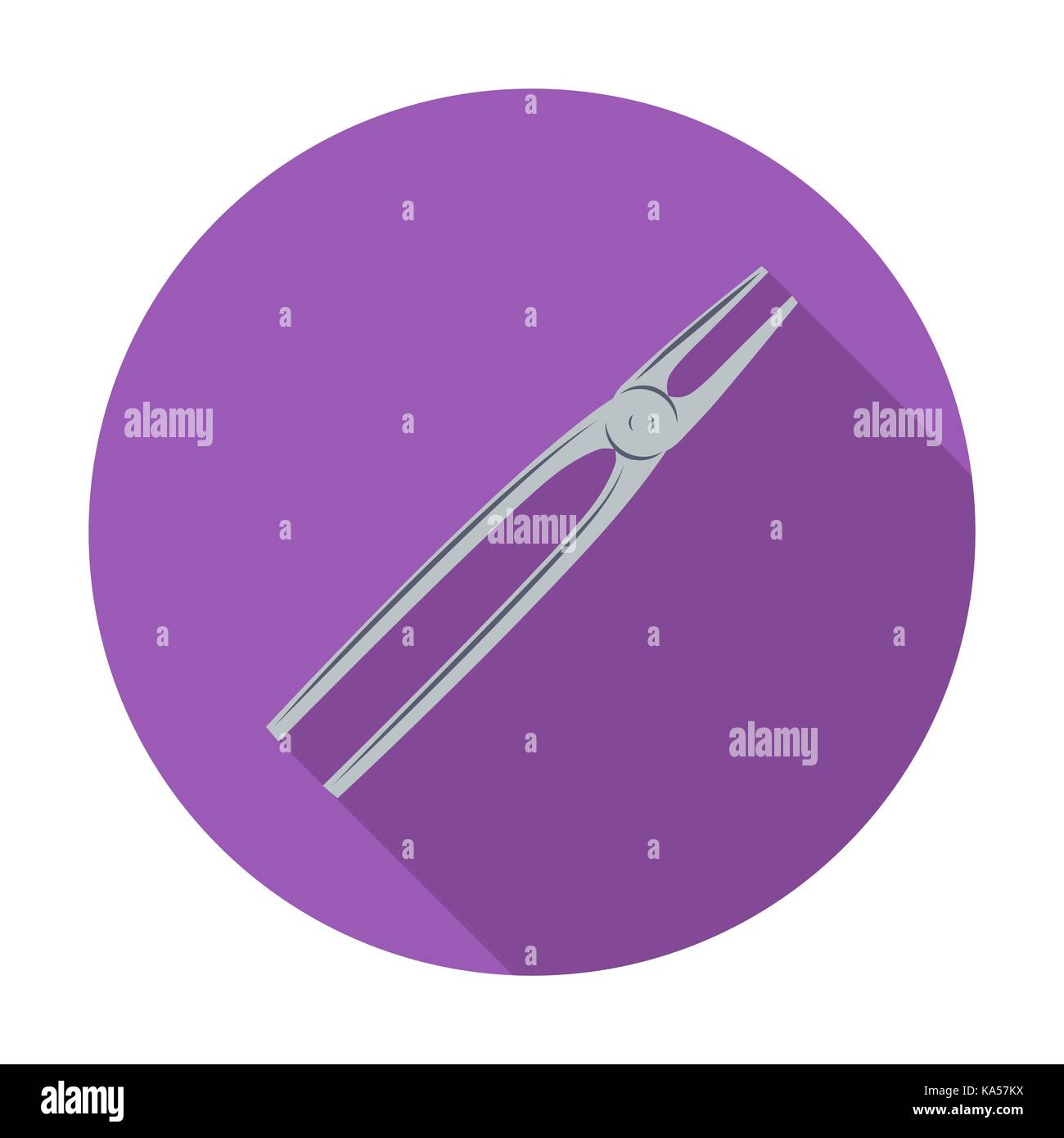 Tong. Flat vector icon for mobile and web applications. Vector ...