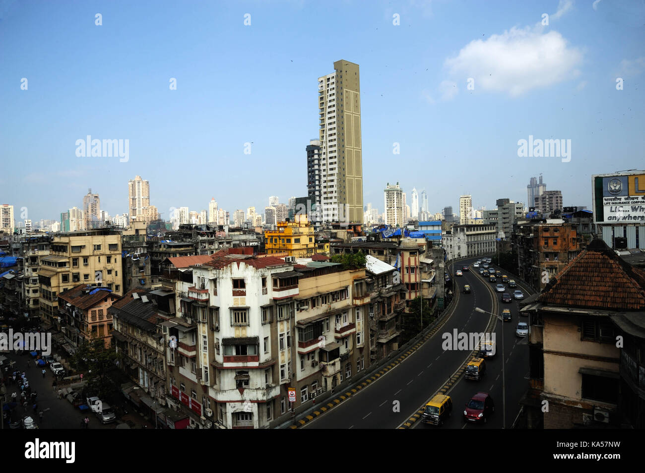 j j flyover, mumbai, maharashtra, India, Asia Stock Photo - Alamy