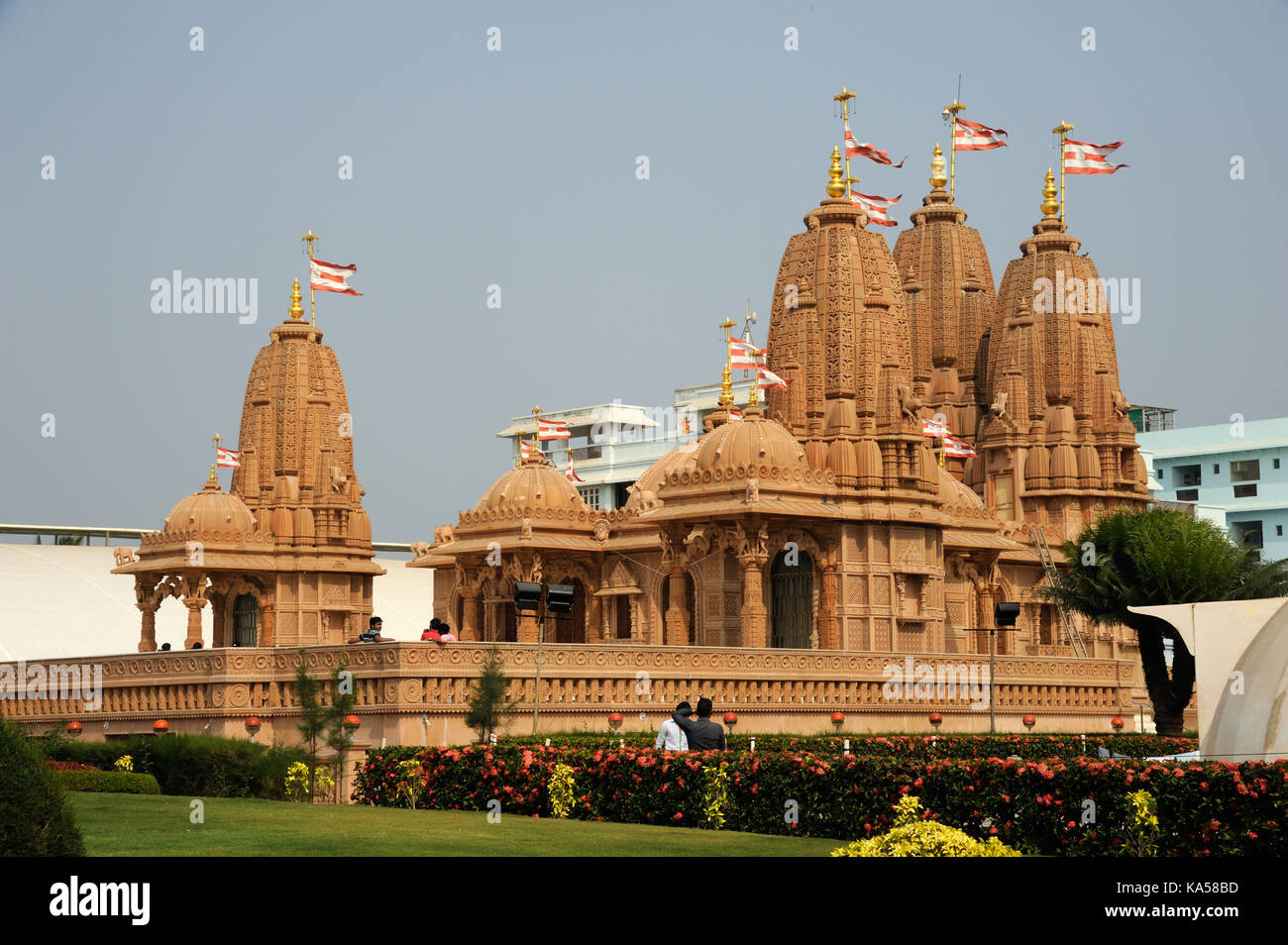 baps swaminarayan mandir valsad gujarat , India, Asia Stock Photo - Alamy