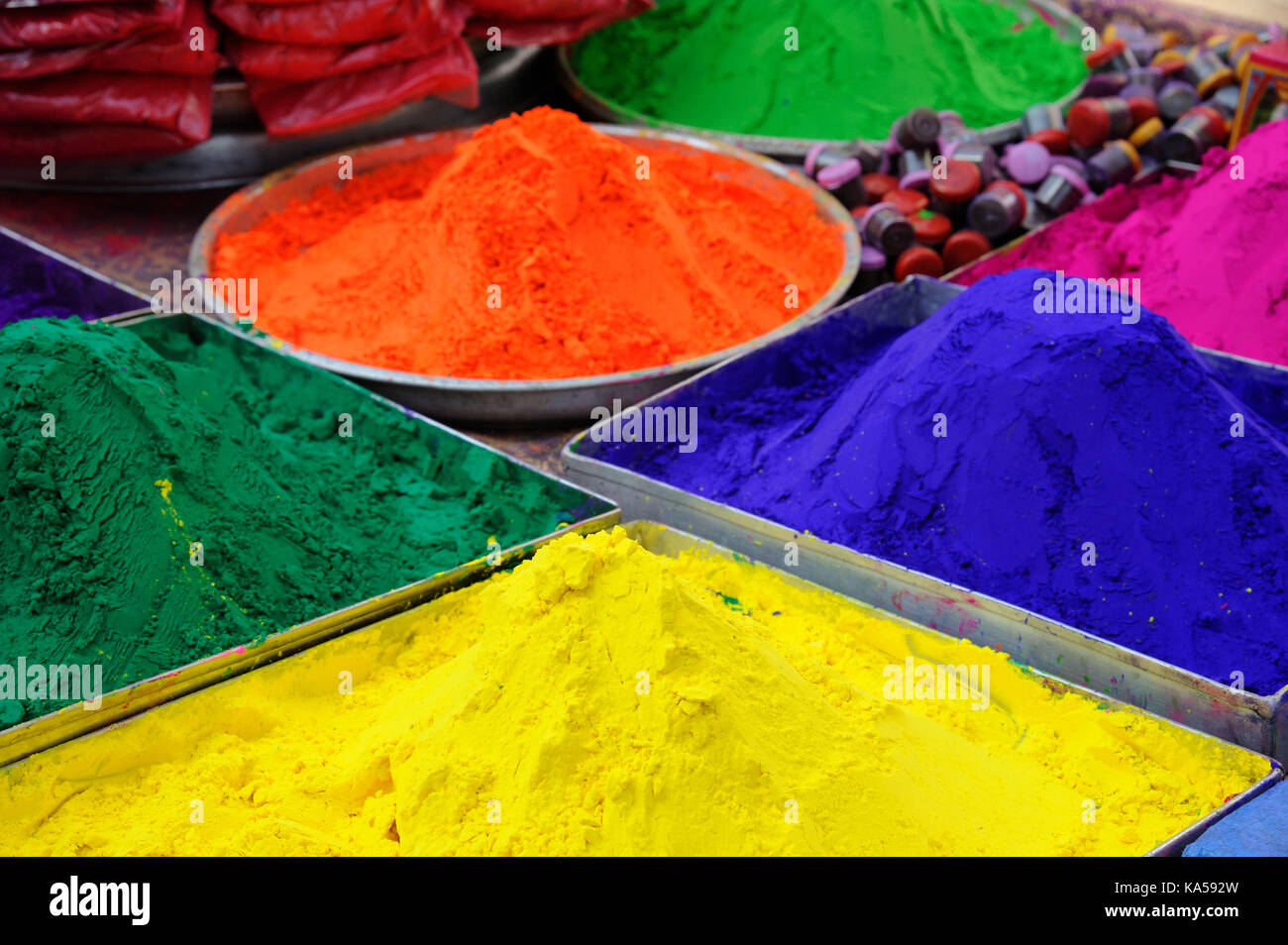 Powder festival india hi-res stock photography and images - Alamy