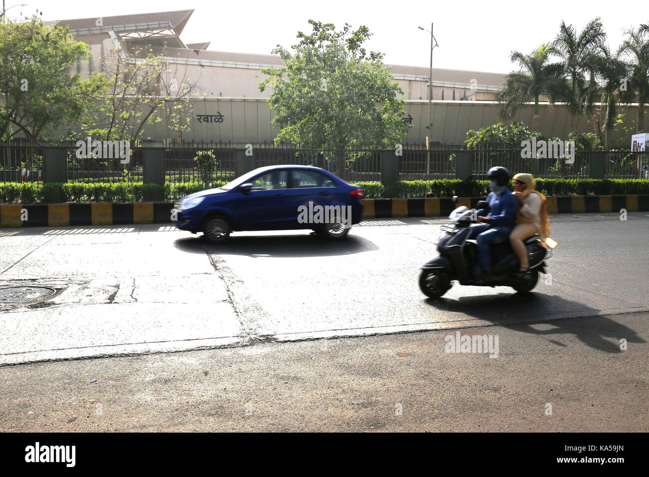 rabale railway station, Navi Mumbai, maharashtra, India, Asia Stock ...