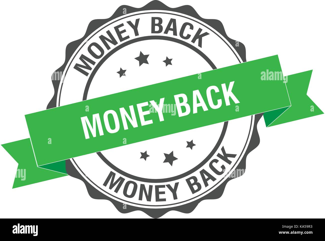 Money back vector vectors hi-res stock photography and images - Alamy