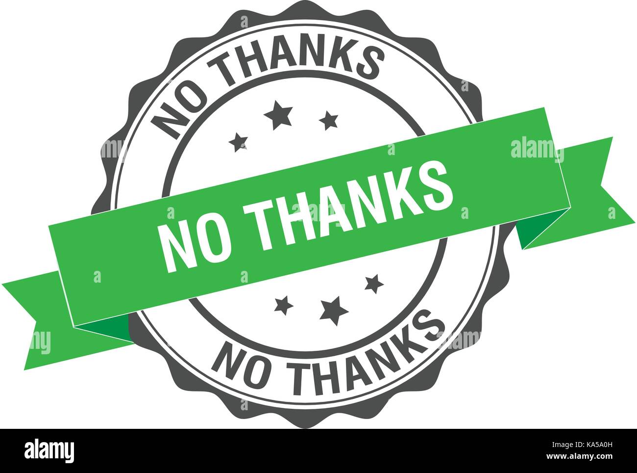 No rubber stamp Stock Vector Images - Alamy