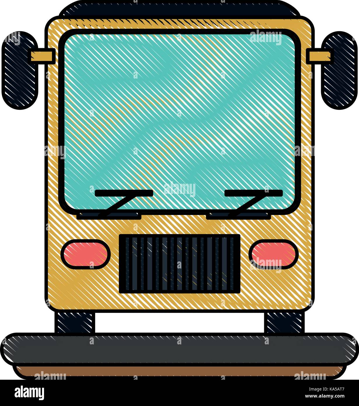 public transportation bus Stock Vector Image & Art - Alamy