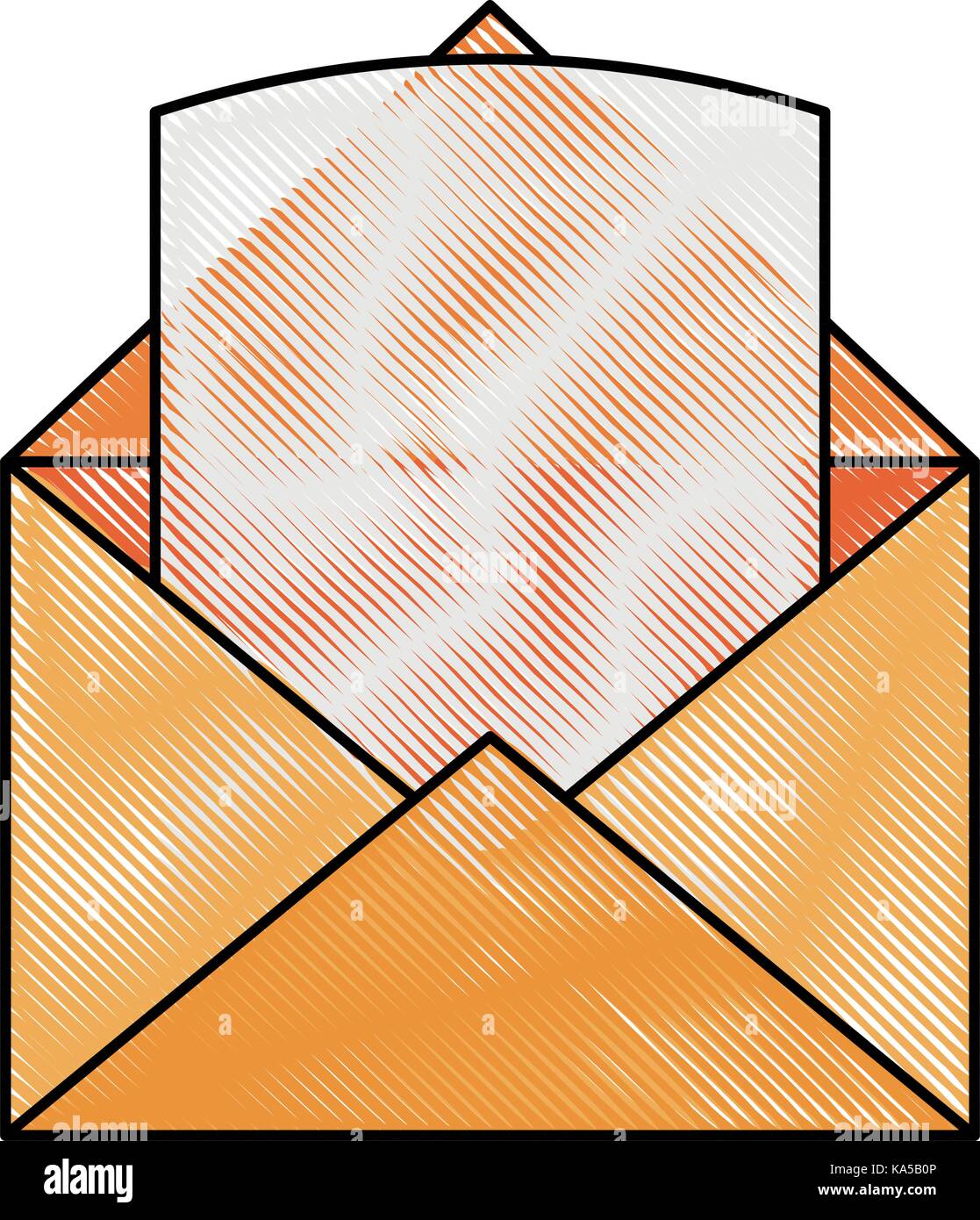 envelope open mail Stock Vector Image & Art - Alamy