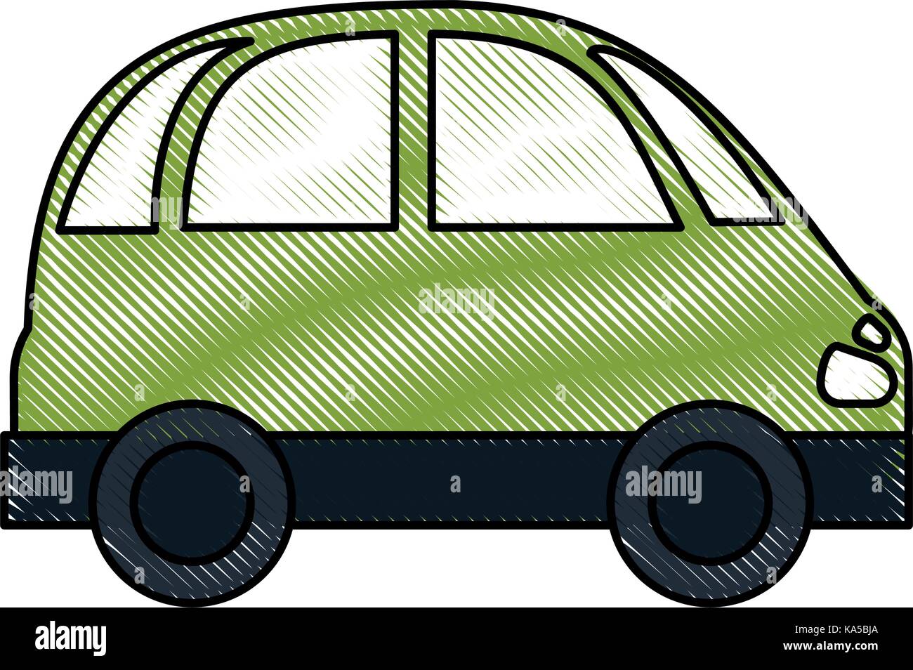 green auto compact Stock Vector Image & Art - Alamy