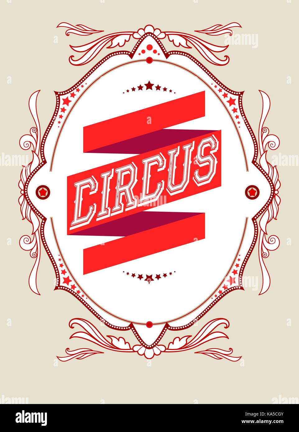 Circus Border Vector