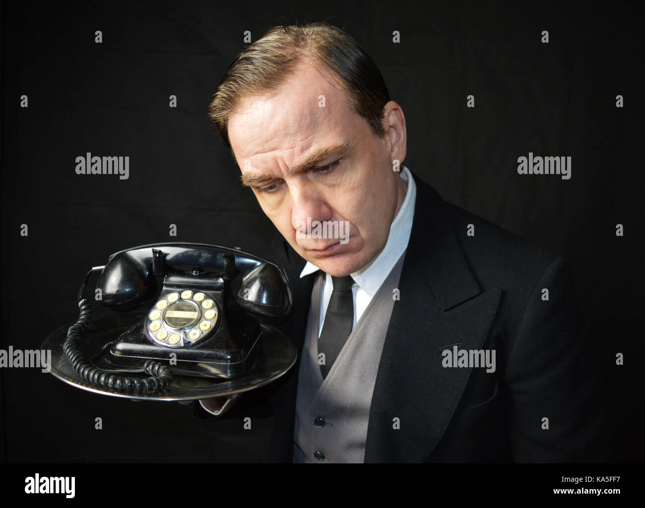 Jeeves butler hi-res stock photography and images - Alamy