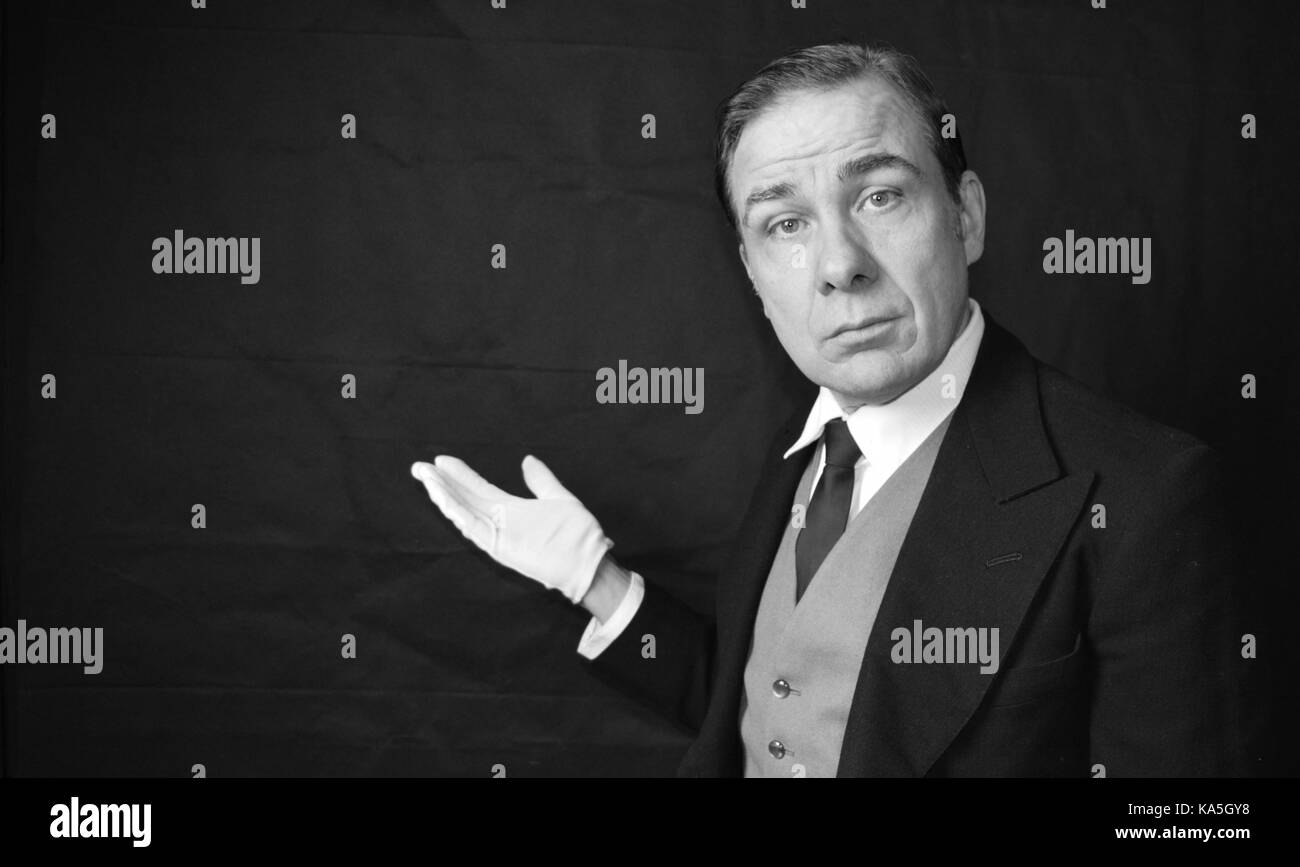 Jeeves butler hi-res stock photography and images - Alamy