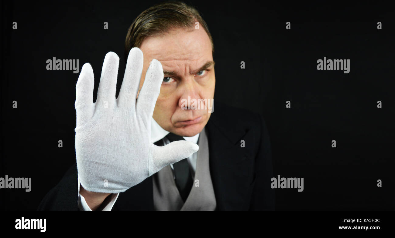 Jeeves butler hi-res stock photography and images - Alamy