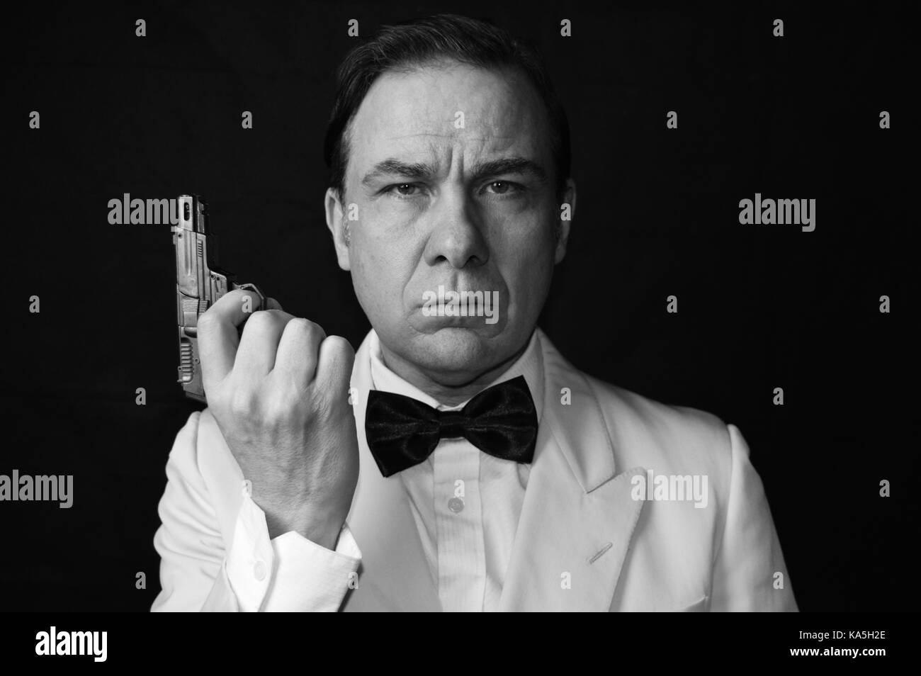 Secret agent Bond Stock Photo - Alamy