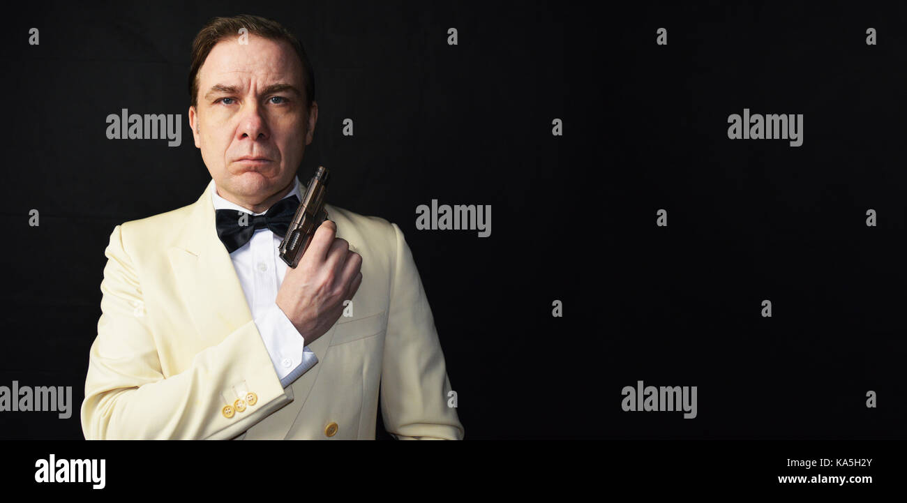 Secret agent Bond Stock Photo - Alamy