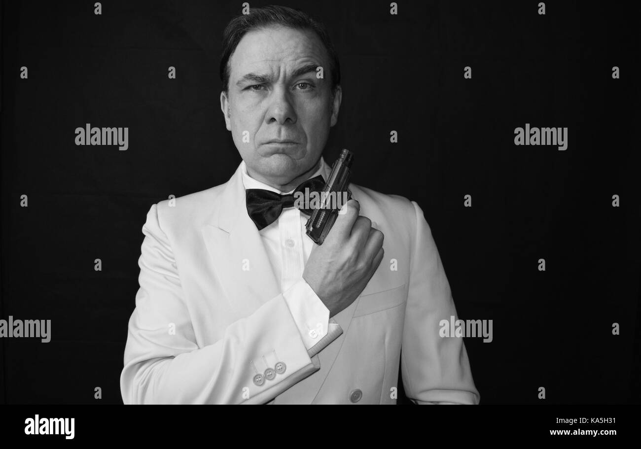 Secret agent Bond Stock Photo - Alamy