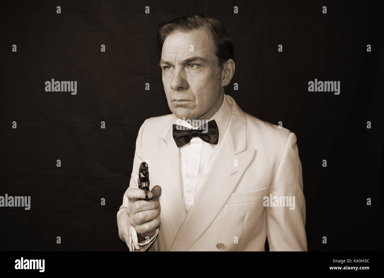 Secret agent Bond Stock Photo - Alamy