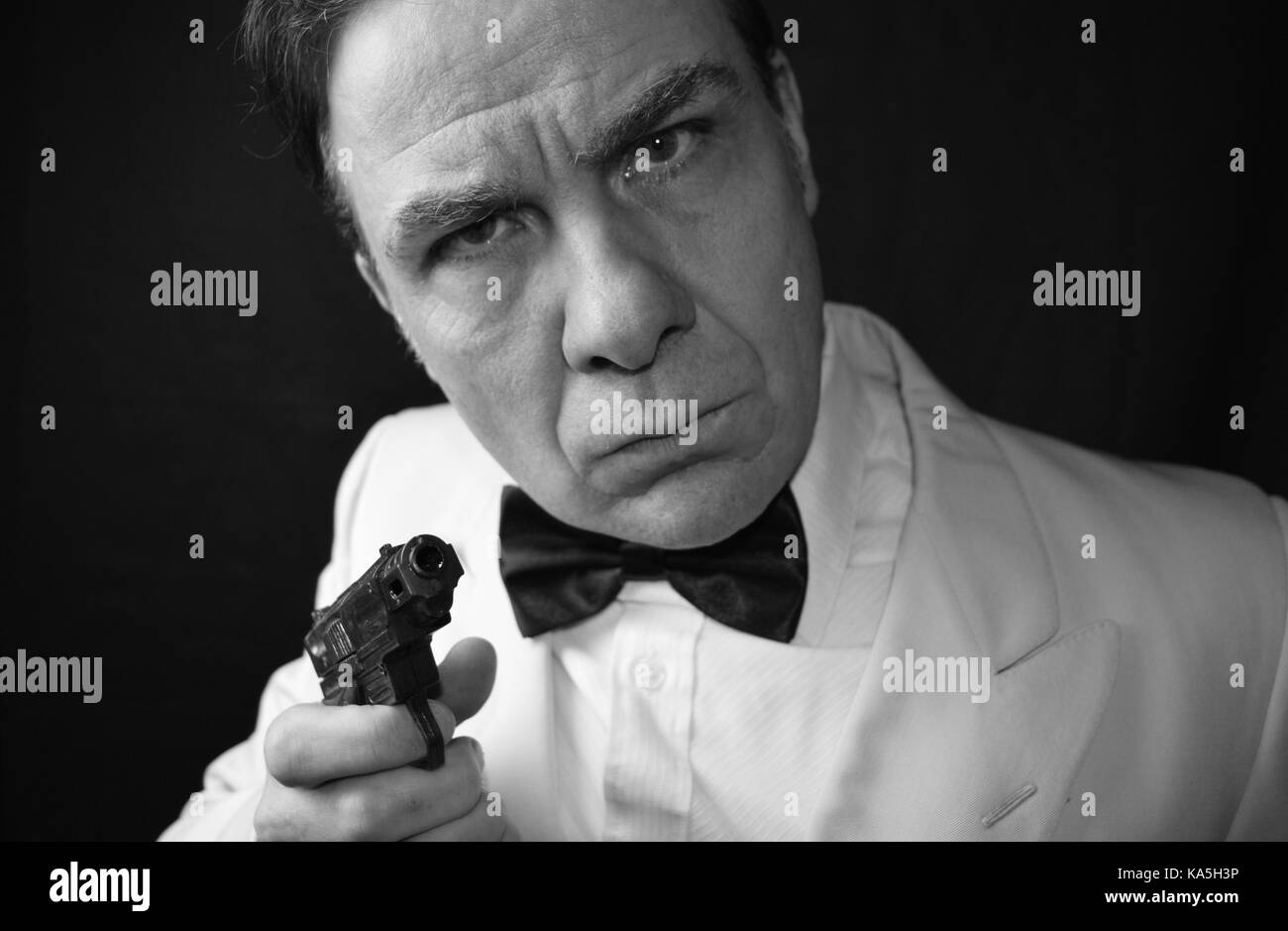 Secret agent Bond Stock Photo - Alamy