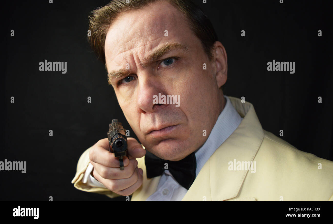 Secret agent Bond Stock Photo - Alamy