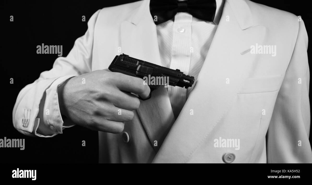 Secret agent Bond Stock Photo - Alamy