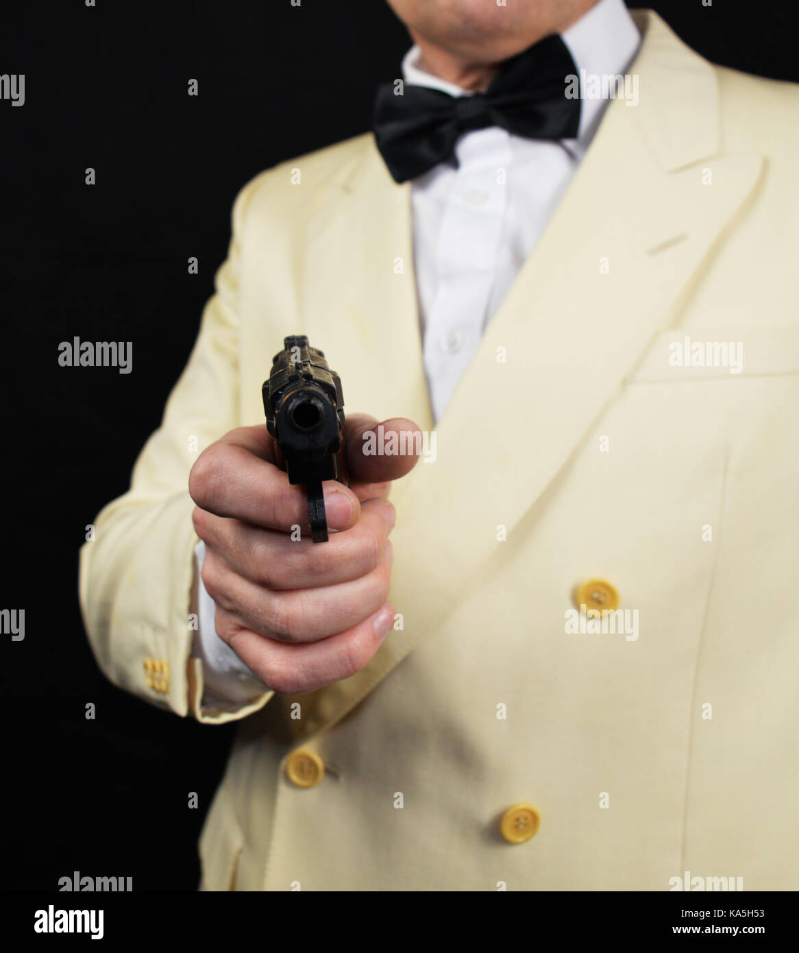 Secret agent Bond Stock Photo - Alamy