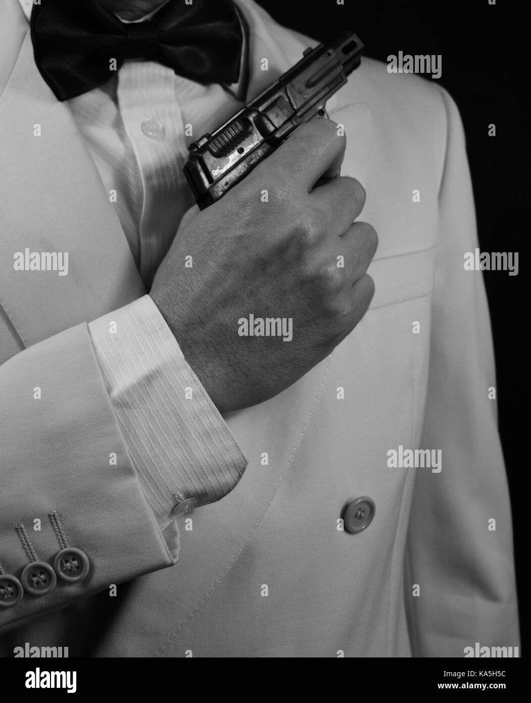 Secret agent Bond Stock Photo - Alamy