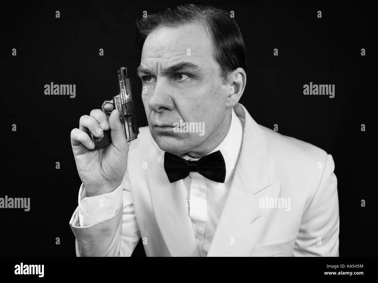 Secret agent Bond Stock Photo - Alamy