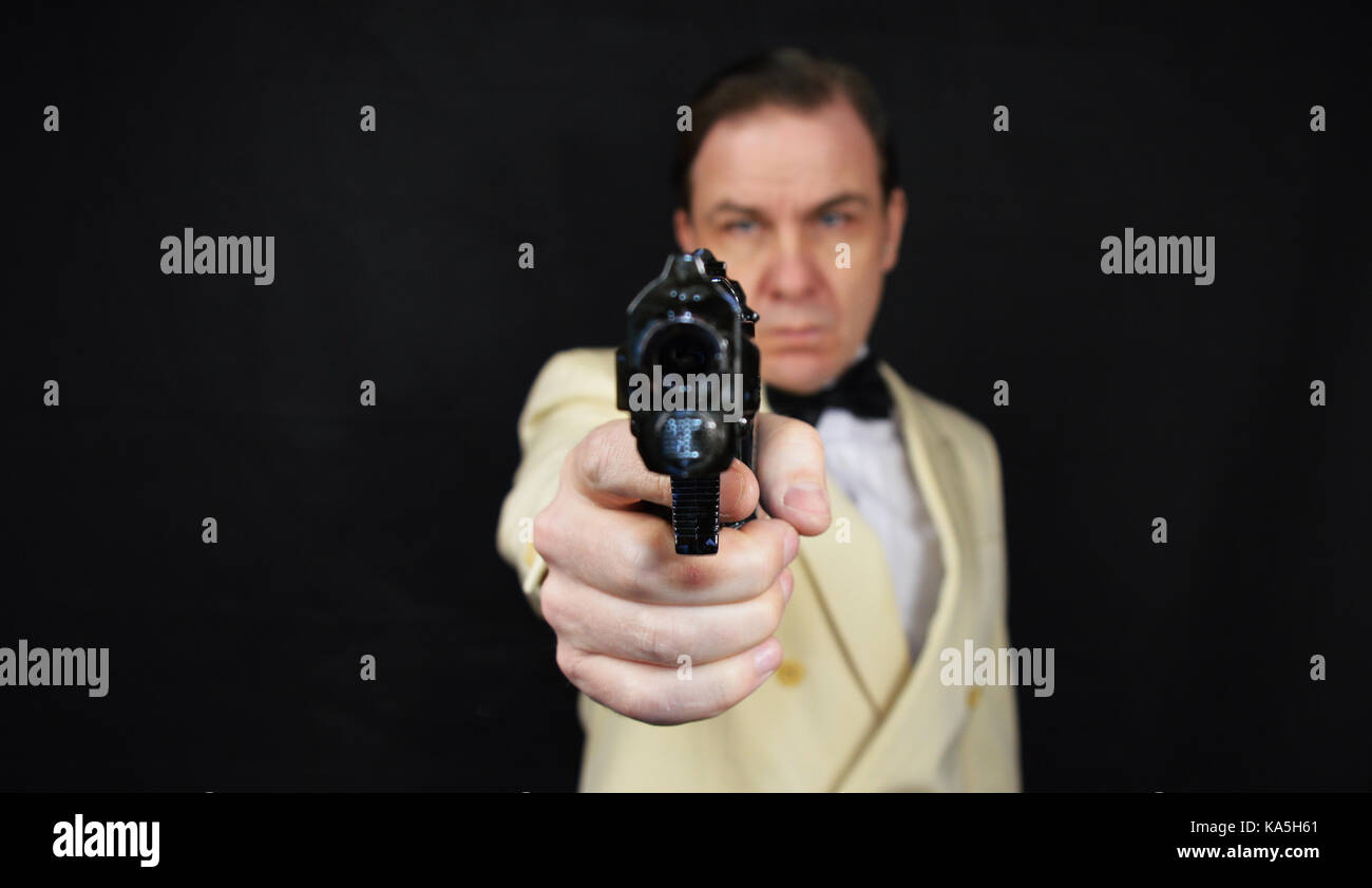 Secret agent Bond Stock Photo - Alamy