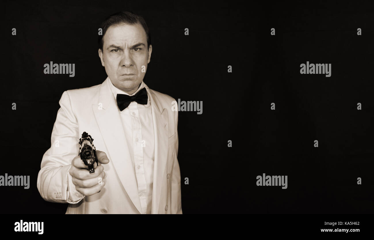 Secret agent Bond Stock Photo - Alamy