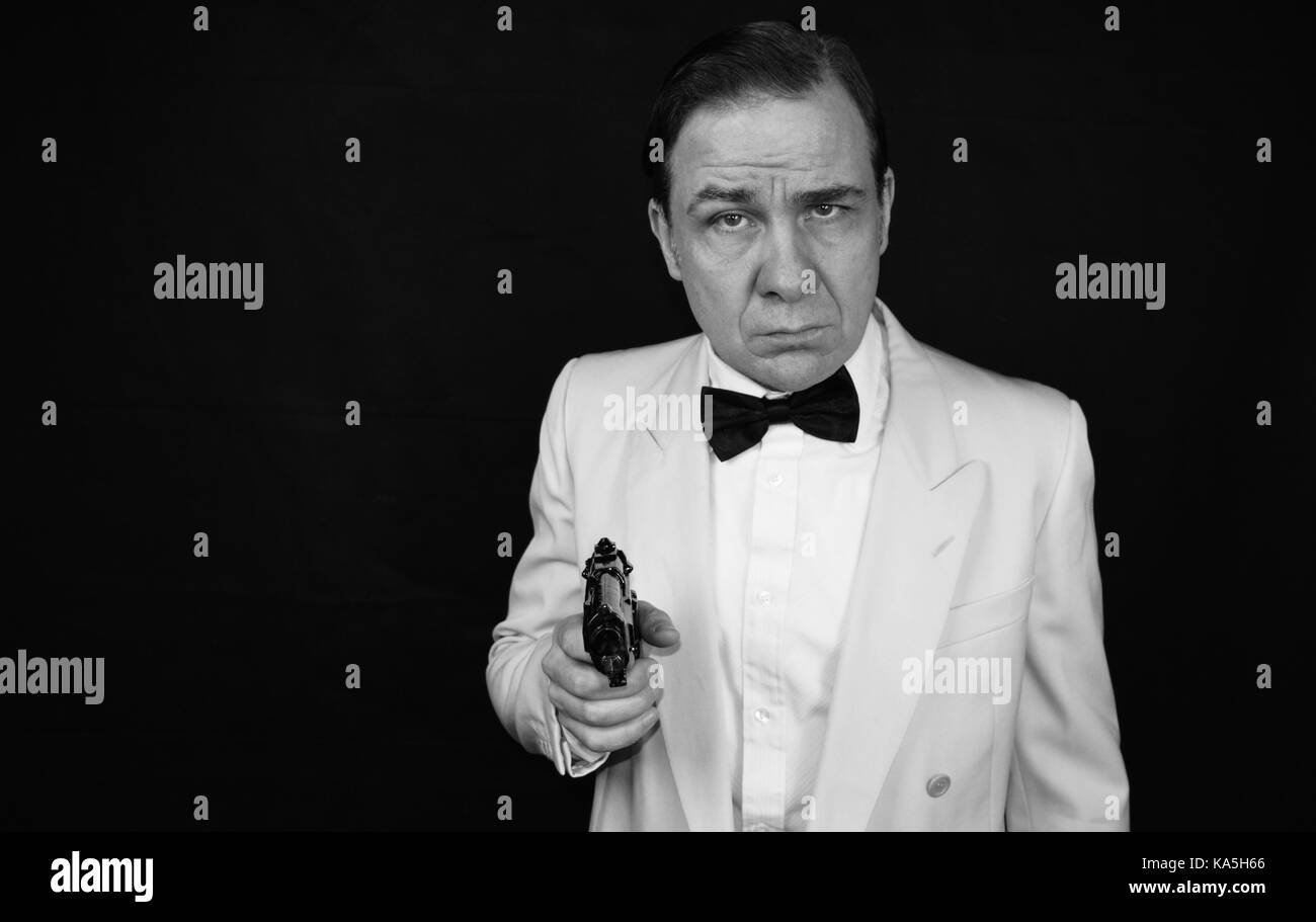Secret agent Bond Stock Photo - Alamy