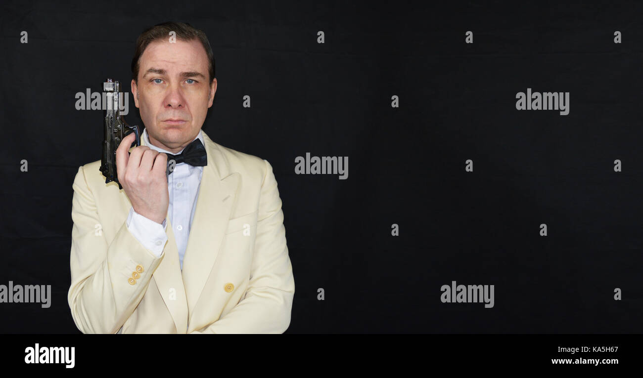 Secret agent Bond Stock Photo - Alamy